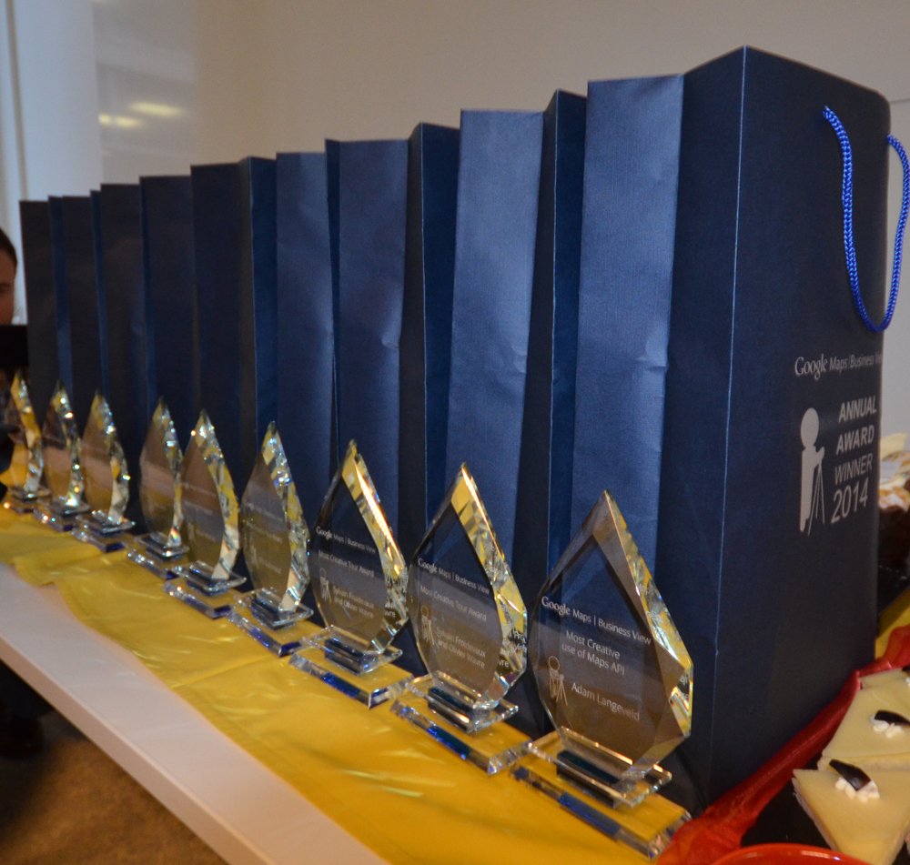 google maps award | Ian Bevis
